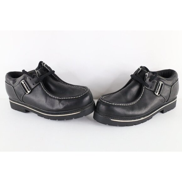Lugz | Shoes | Vtg 9s Y2k Ny Lug Co Lugz Mens 5 Heavyweight Leather Moc ...